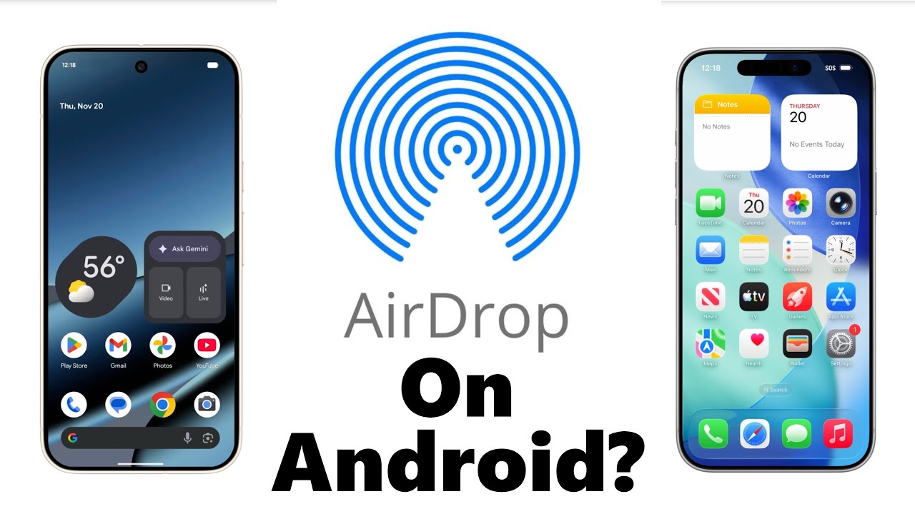 How Google brought AirDrop to Android devices