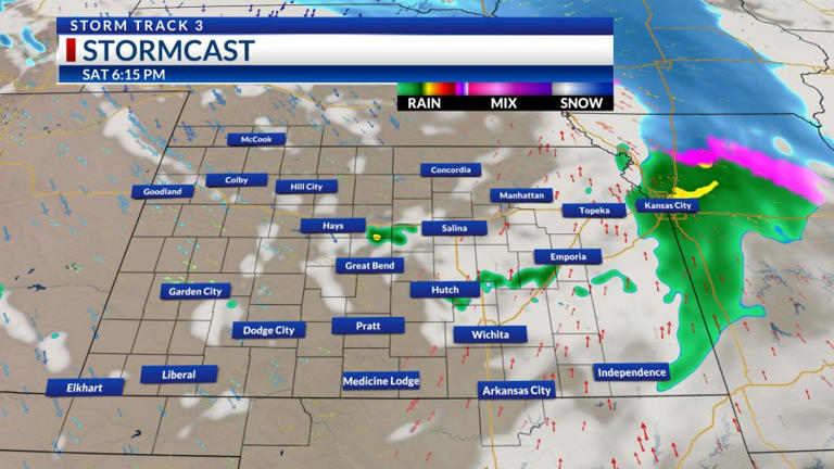 Storm Track 3 forecast: Walking to the warmer side, rain/snow chances low