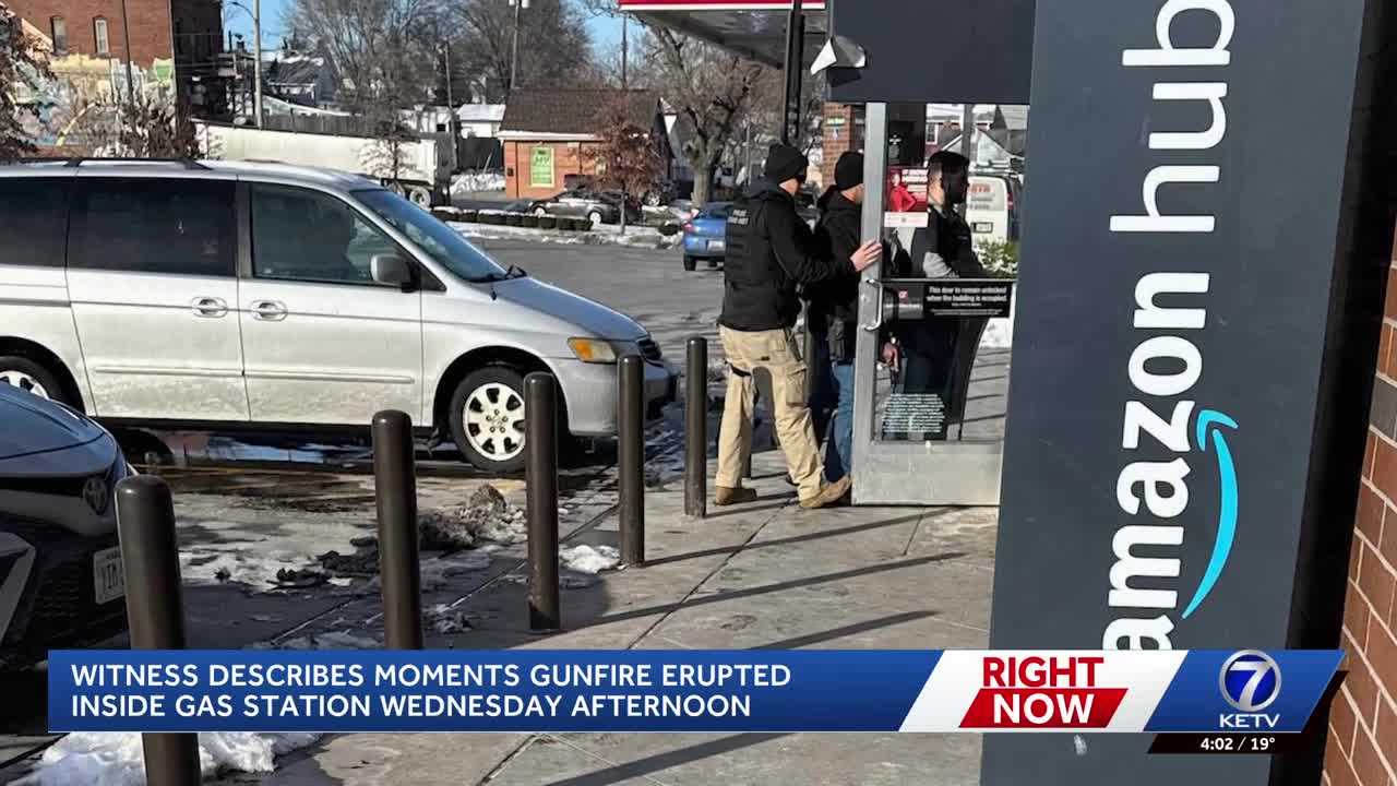 Witness describes 'chaotic' scene inside gas station during shooting ...