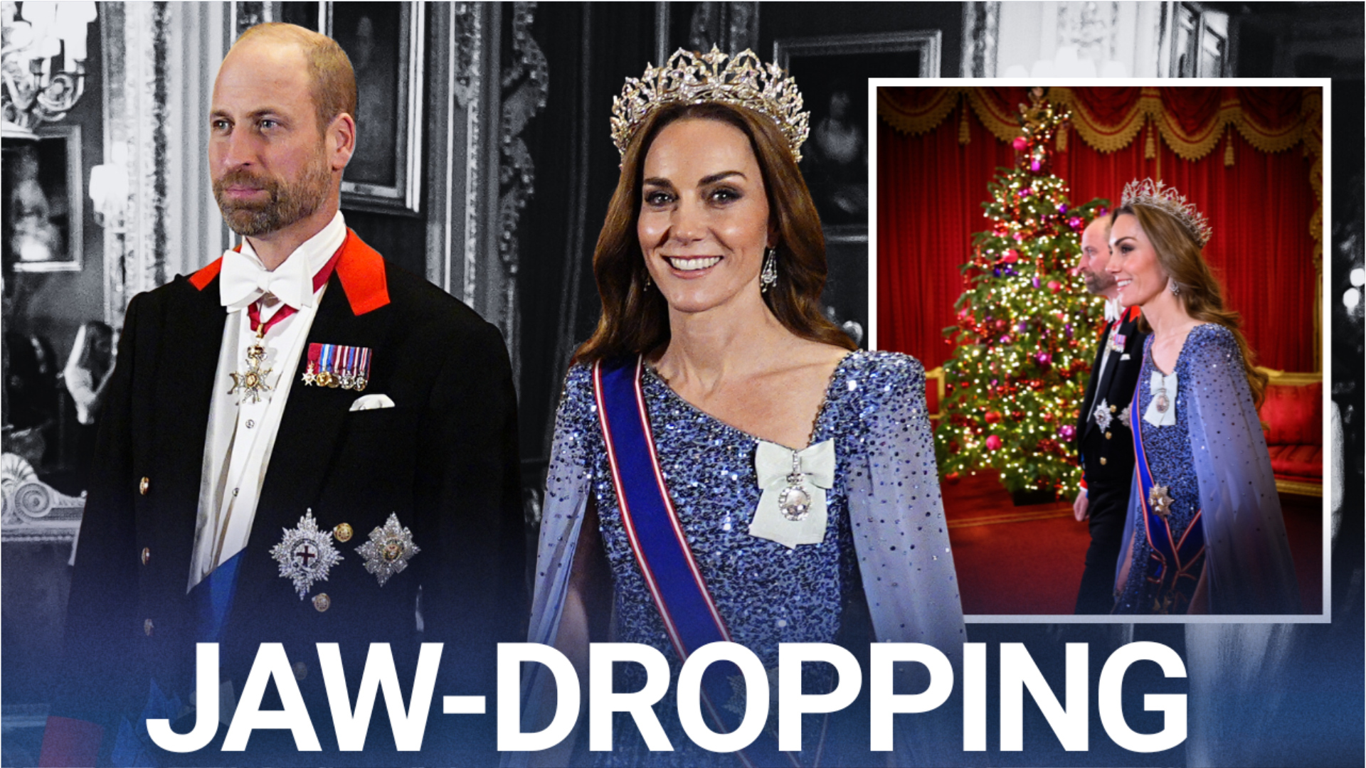 Princess Kate stuns in largest tiara she’s worn at banquet with German ...