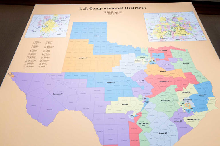Supreme Court allows Texas to use a congressional map favorable to ...