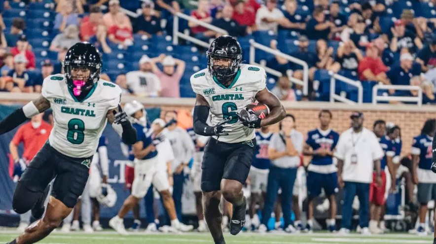 Six CCU football players earn all-Sun Belt recognition