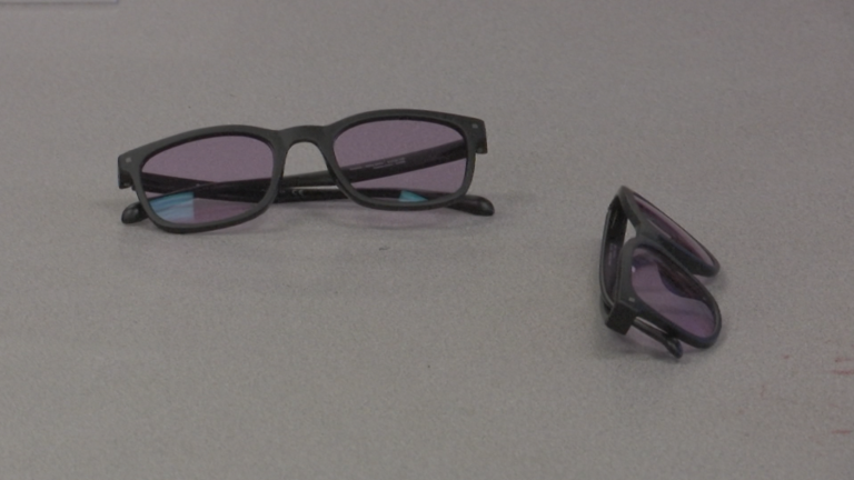 Color blind students get the chance to see color