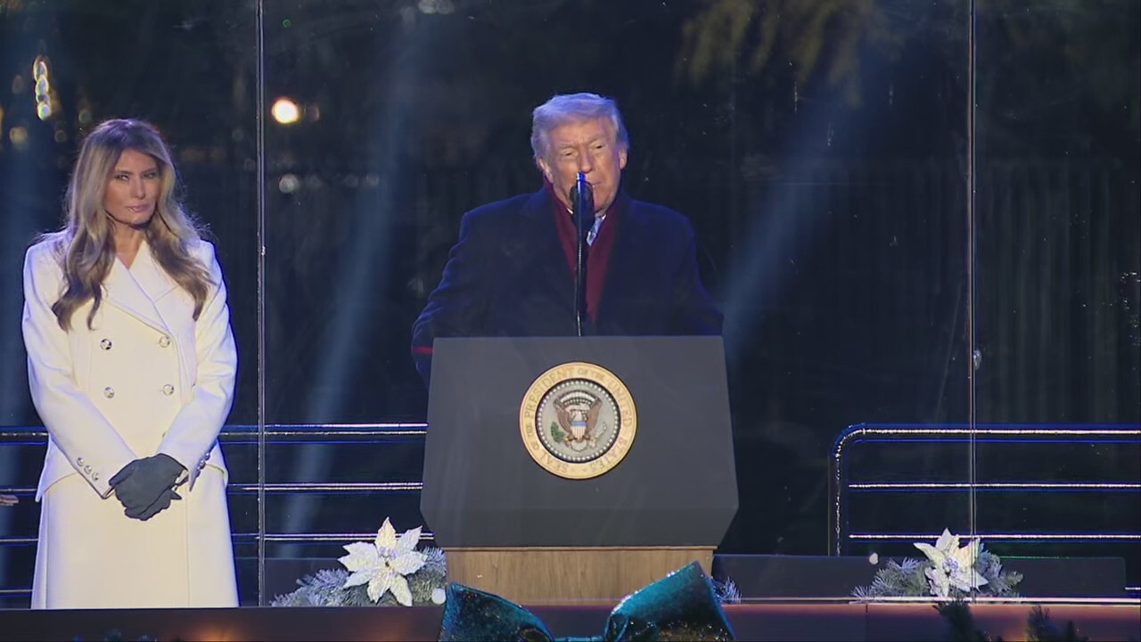FULL: President Trump speaks at the National Christmas Tree Lighting