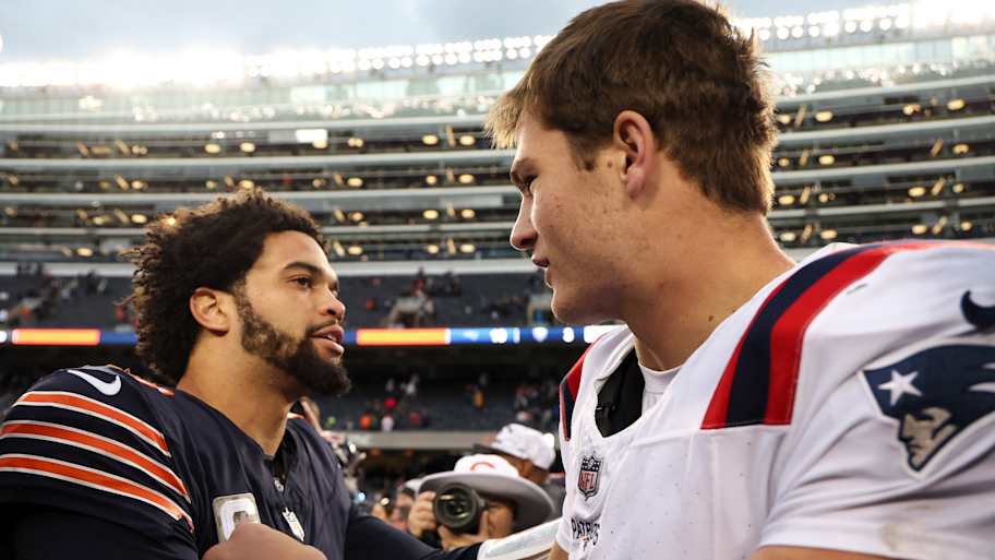 Drastic gap between Drake Maye & Caleb Williams should have Bears fans ...