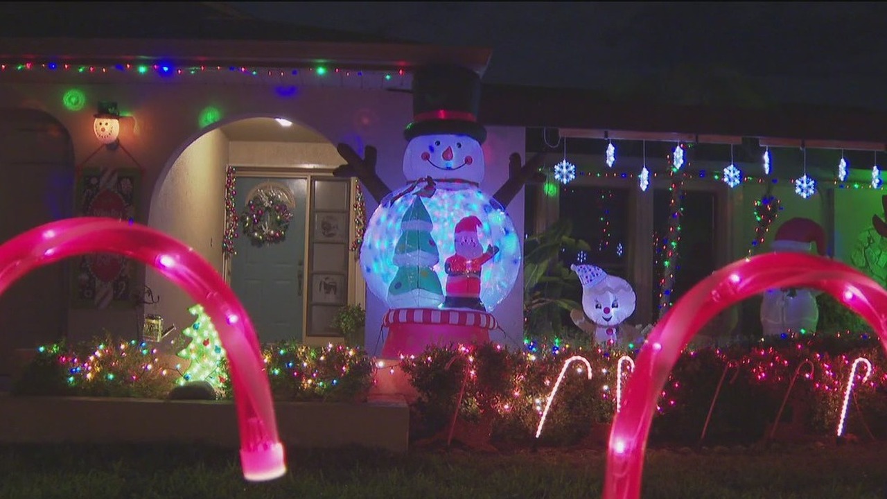 The lights of Lake Park Estates event