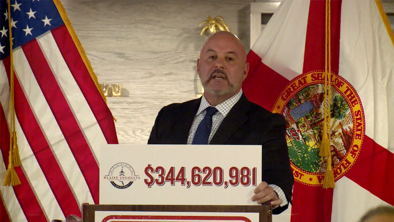 Florida CFO accuses Palm Beach County of $344 million in overspending ...