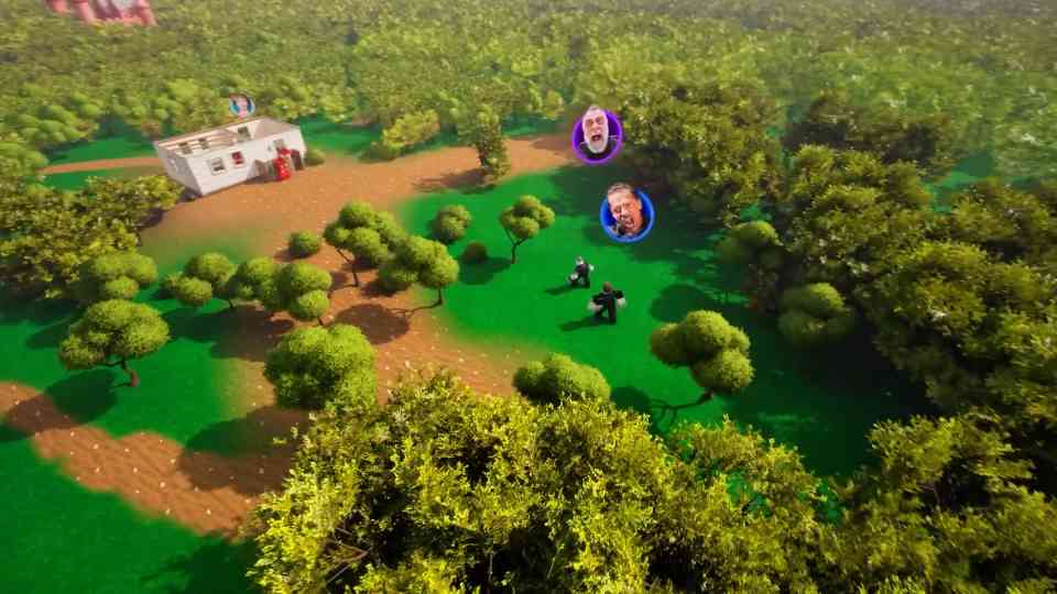 Living 99 Roblox nights in a real forest