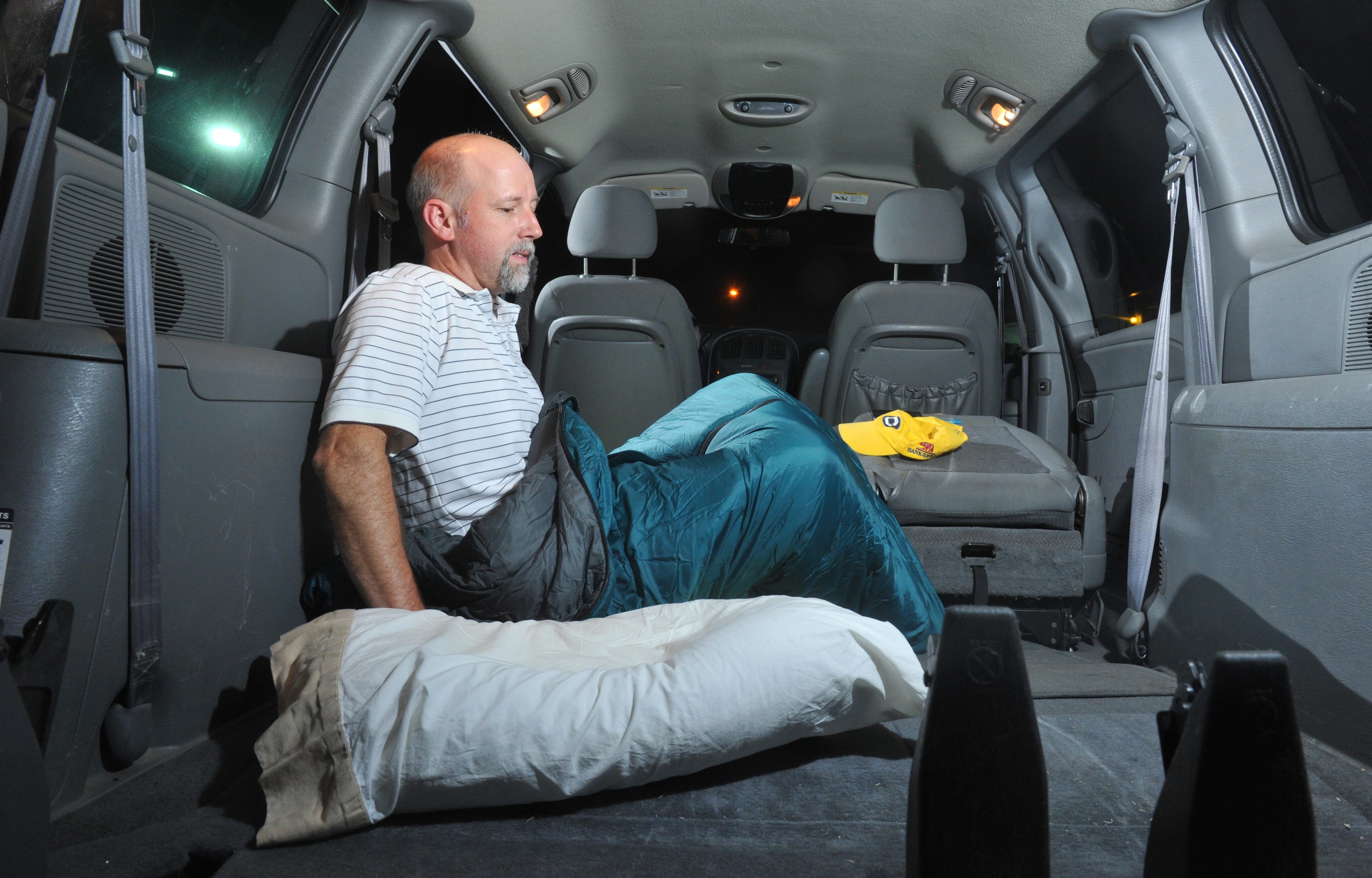 What stores allow you to sleep in the parking lot?