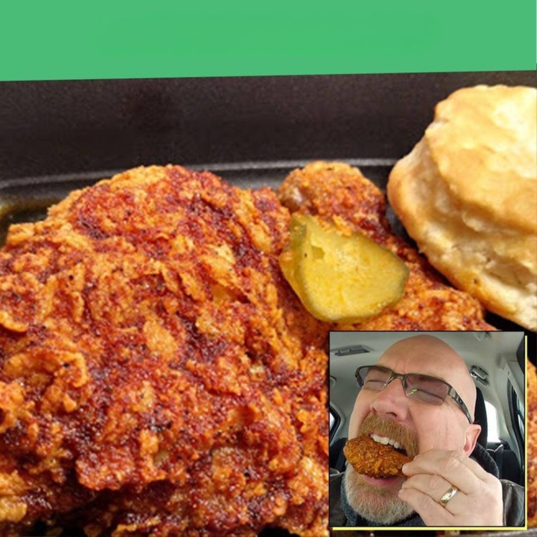 Tasting KFC Nashville hot chicken