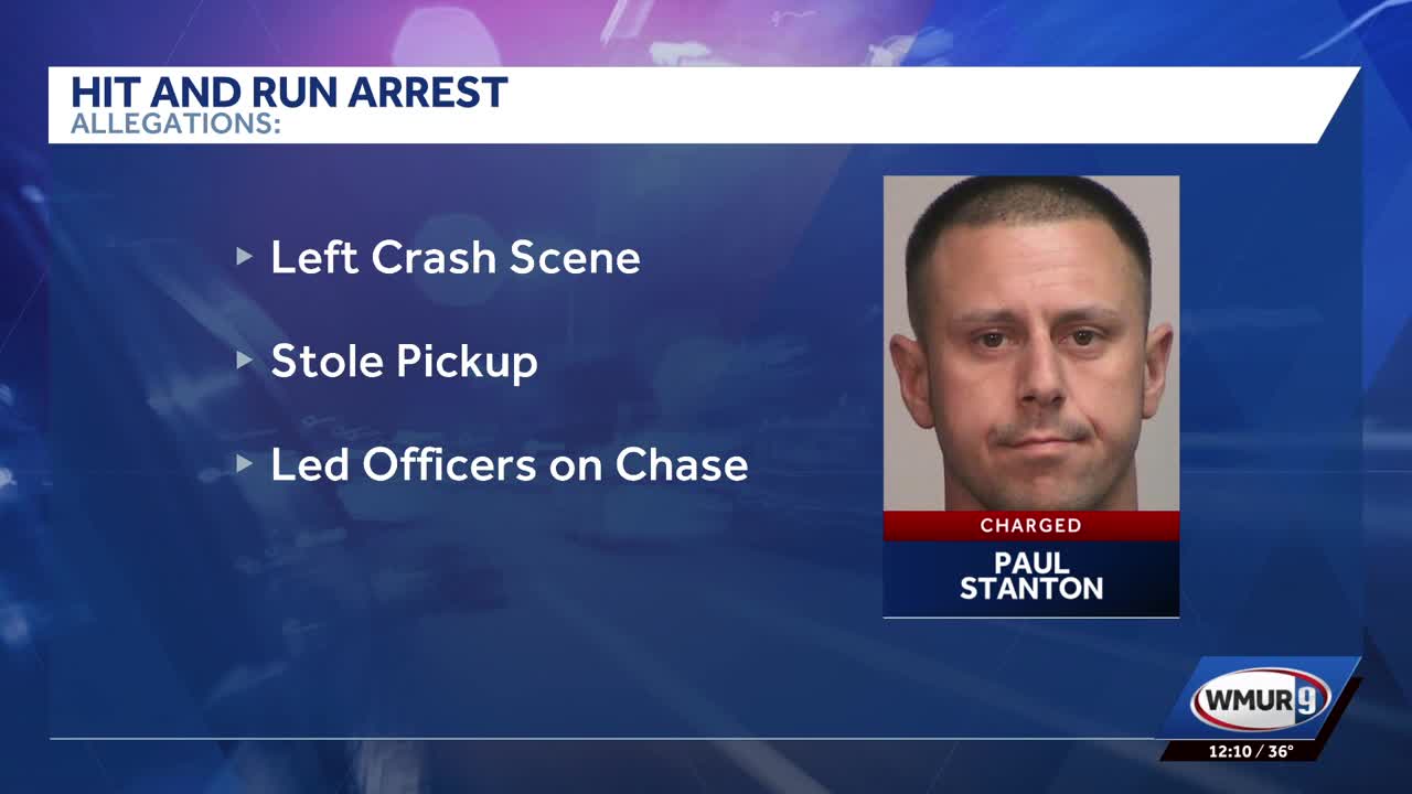 Man faces charges in connection with hit-and-run, chase