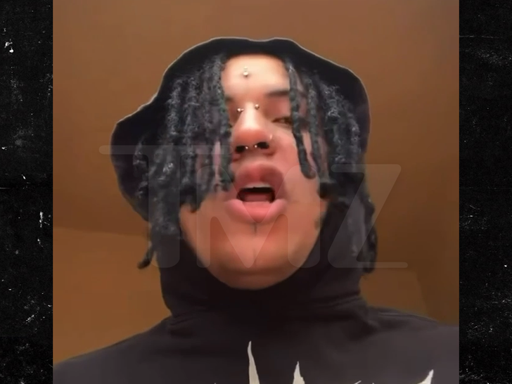 POORSTACY told fans he was suicidal over a woman on video last year