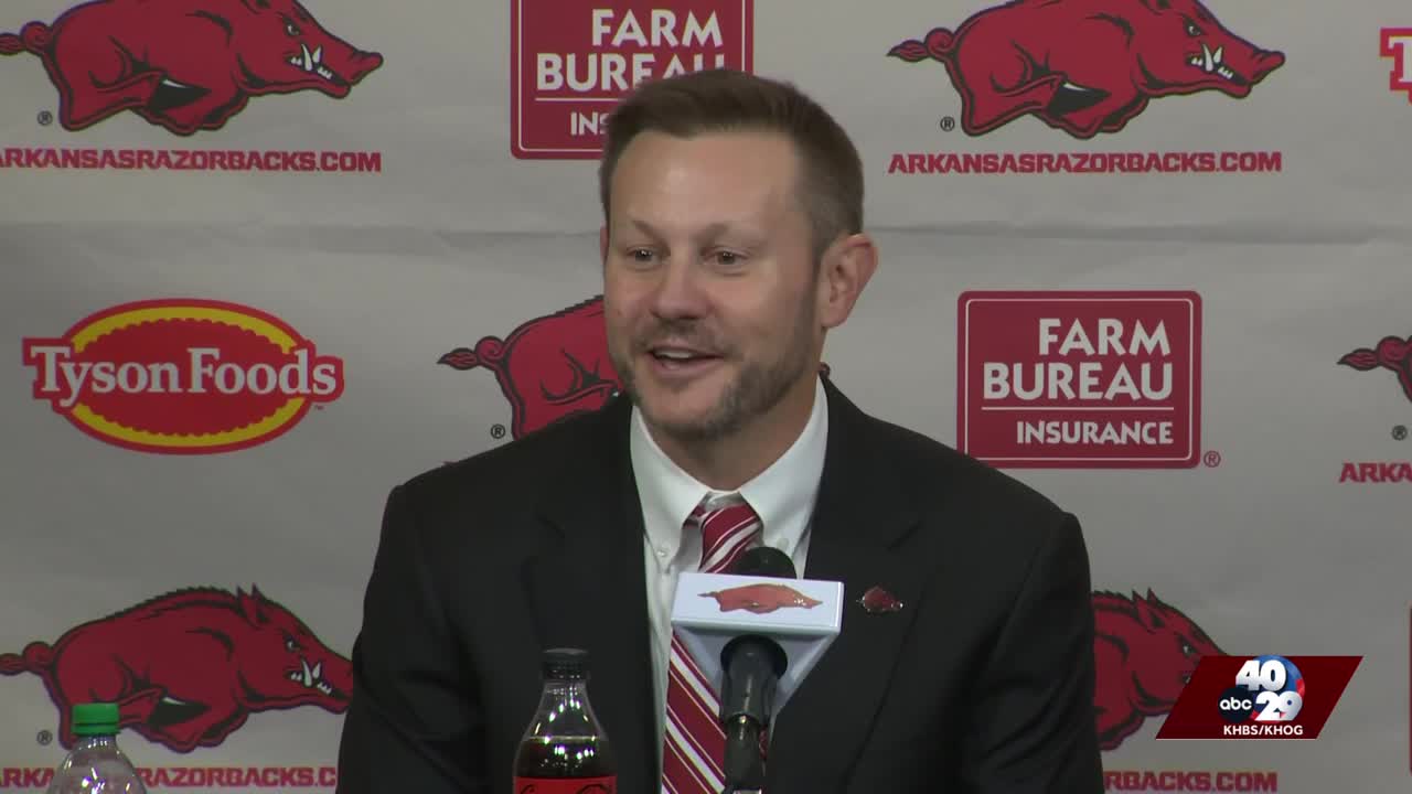 Ryan Silverfield makes promise to Razorback fans