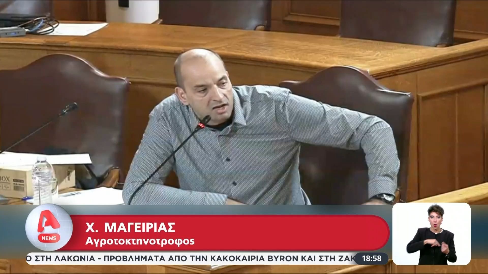 Ο «κακός λύκος» και οι γονικές παροχές: Ο Χ. Μαγειρίας στην εξεταστική ...