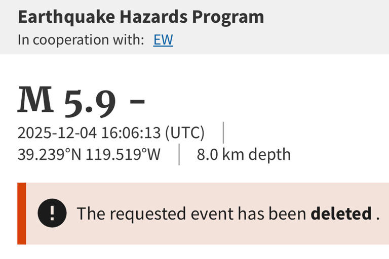 False earthquake alert that alarmed California was 'unprecedented ...