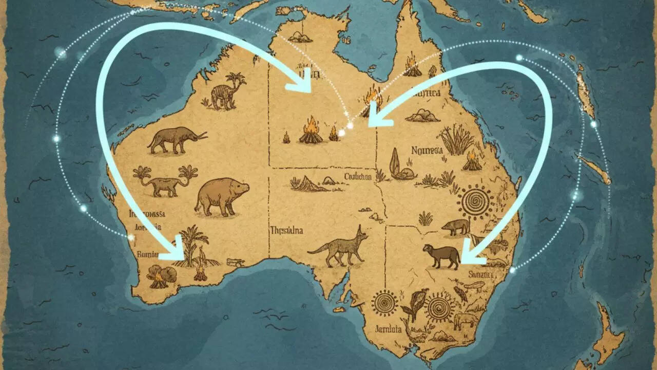 First humans reached Australia 60,000 years ago: How they arrived is ...
