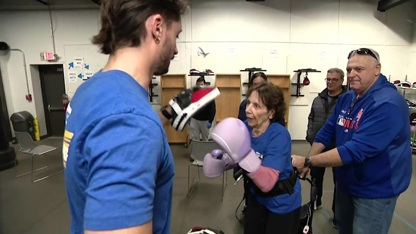 NYIT's box-a-thon raises awareness of Parkinson's disease treatment