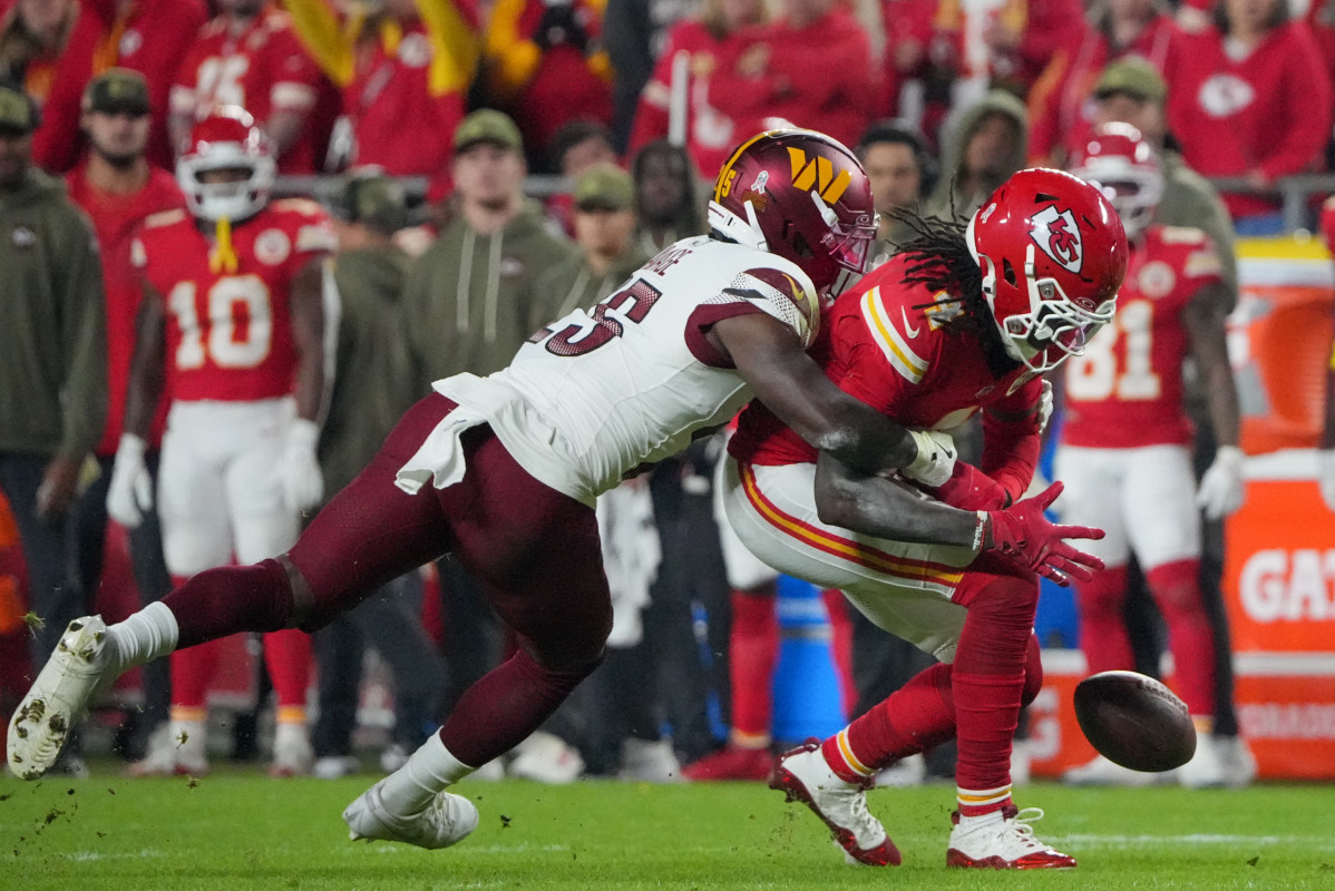 The Washington Commanders had to deal with an unexpected problem which ...