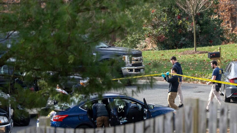 Scenes outside Brian Cole's house go viral as FBI make arrest in ...