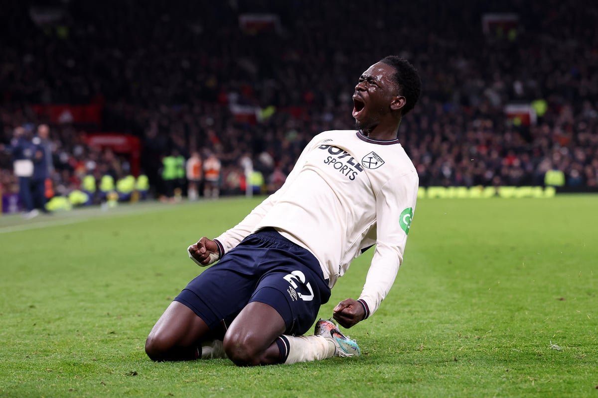 Man Utd 1-1 West Ham: Magassa earns point at Old Trafford - Live