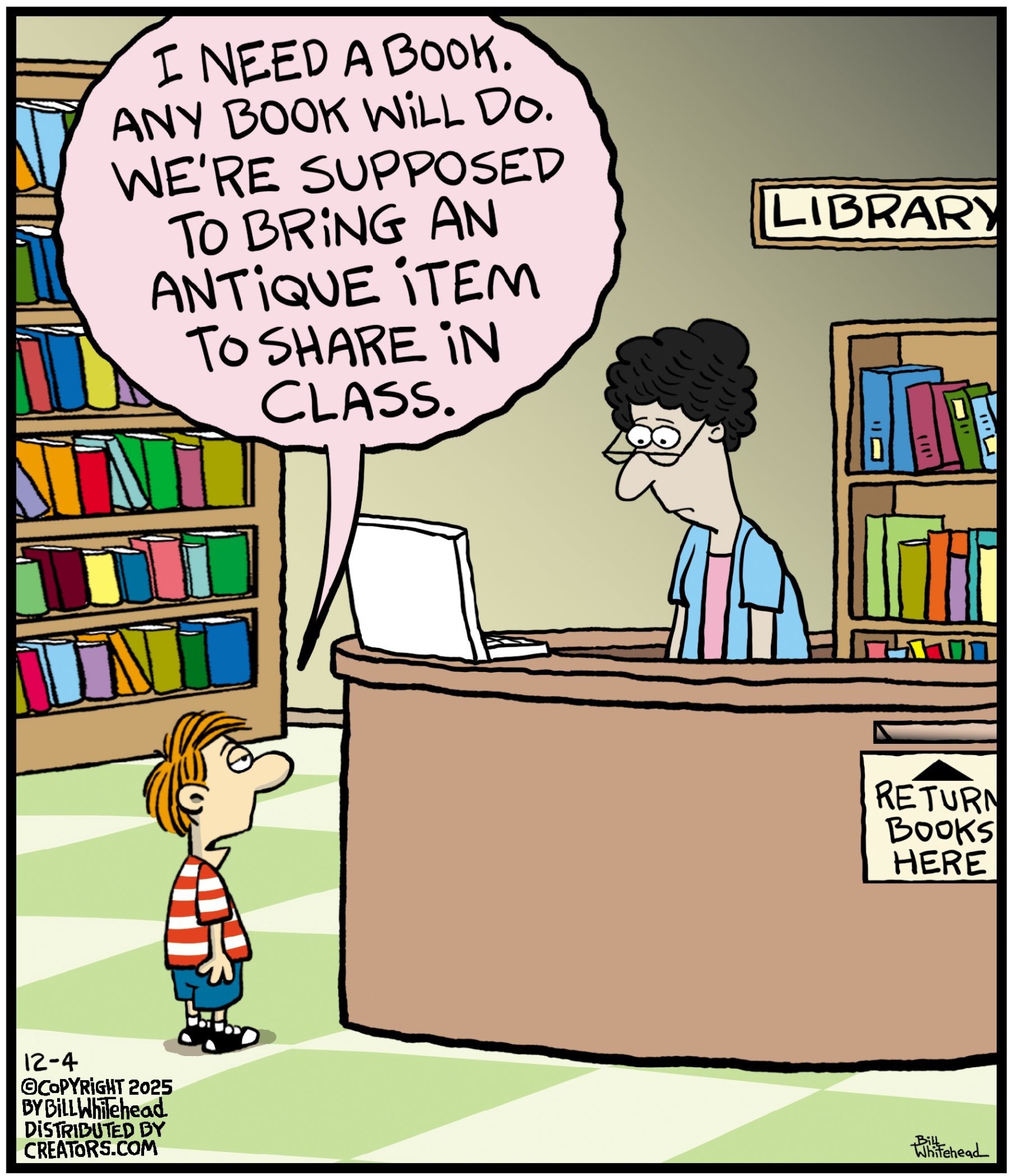 LightWave Reports Daily comic strips (12/4)