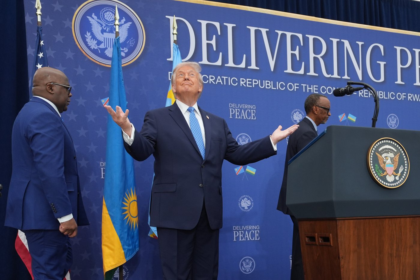 Trump praises Congo and Rwanda as they sign US-mediated peace deal
