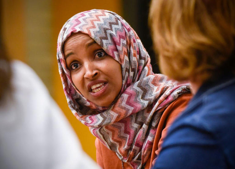 Ilhan Omar says Trump is obsessed with her after Iowa speech