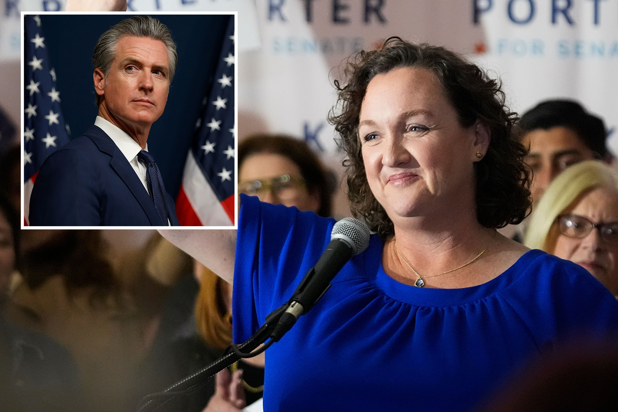 Ex-Rep. Katie Porter sinking in polls to replace California Governor ...