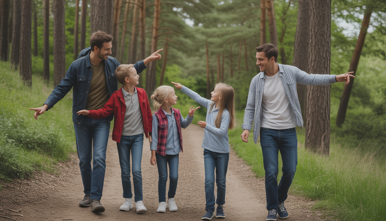 15 ideas to turn a walk into a real family adventure