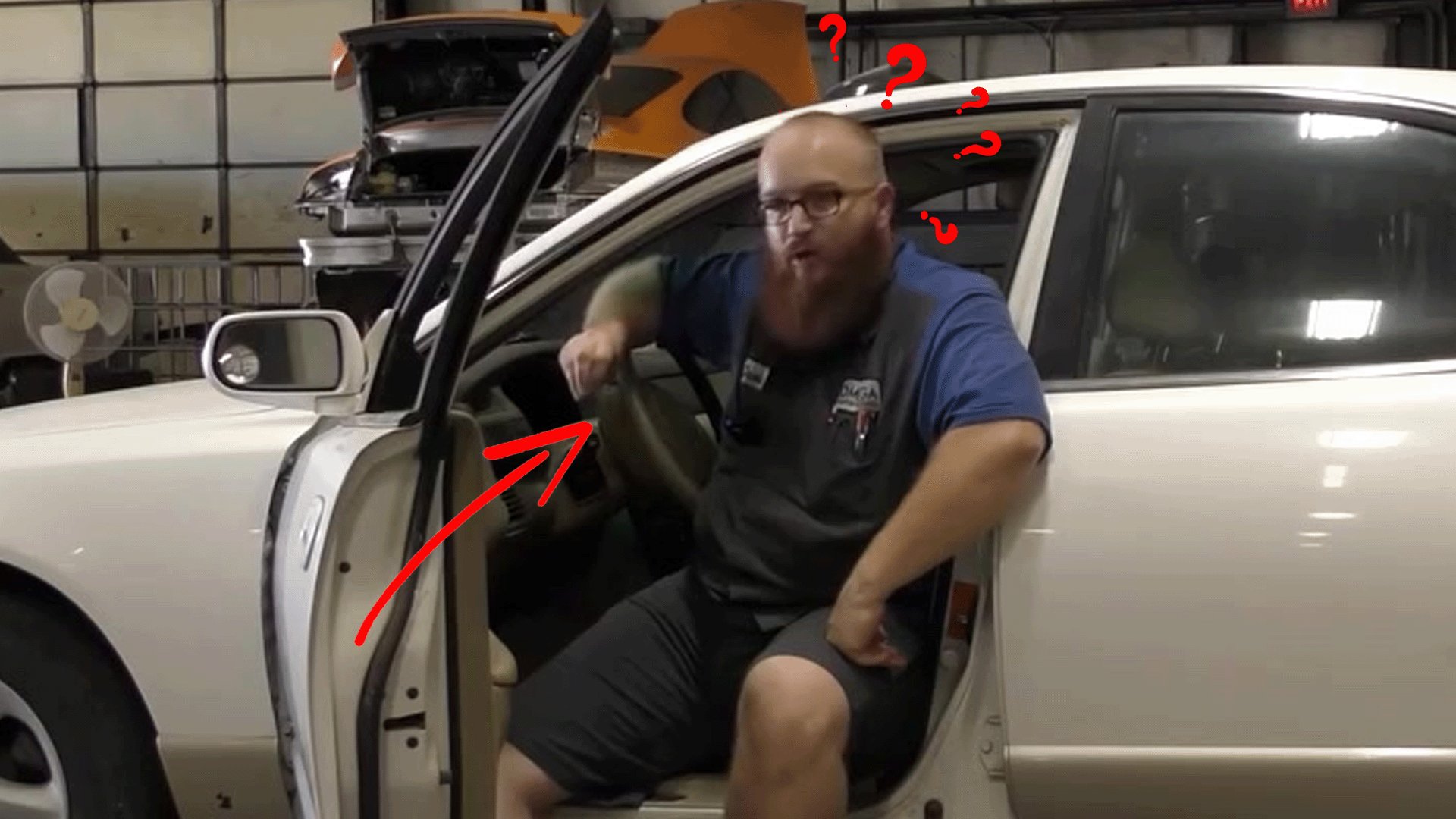 Working on a least-favorite car model