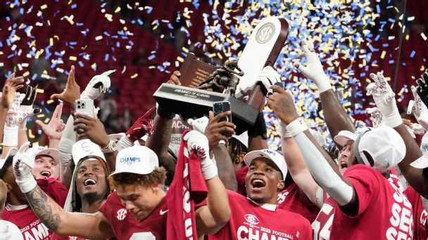 SEC championship: College football winners, records, stats
