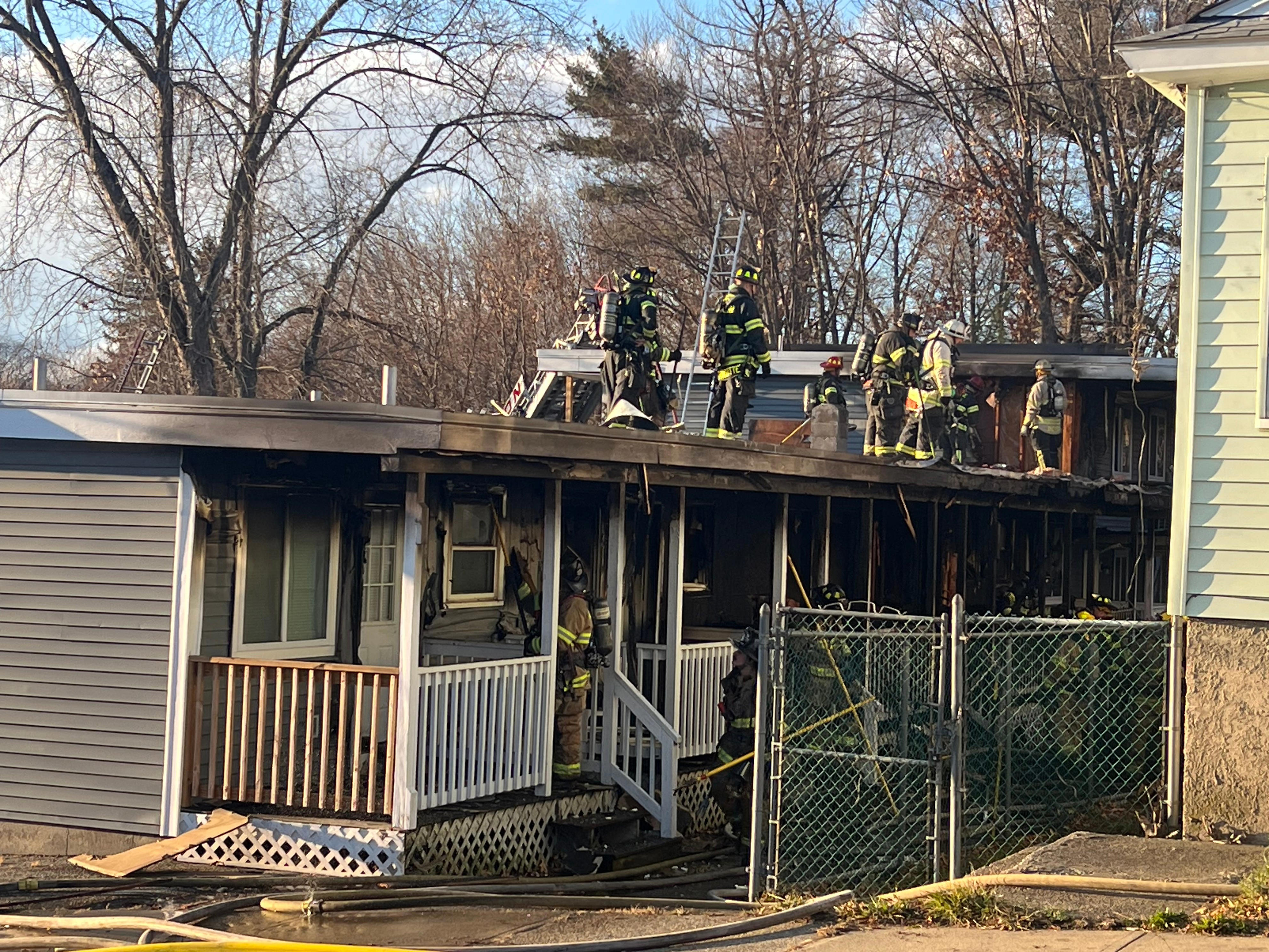 Fire badly damages 6 units in Northbridge apartment complex