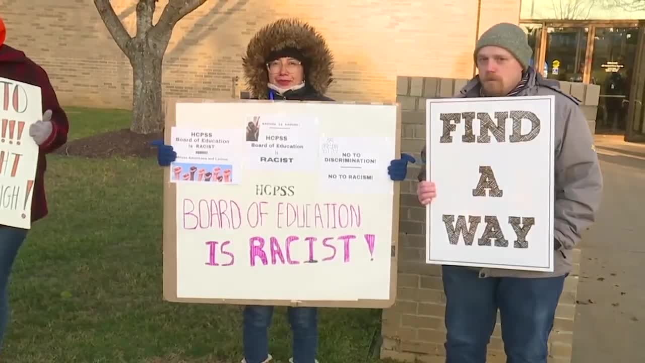 Students protest delayed school renovations in Howard County