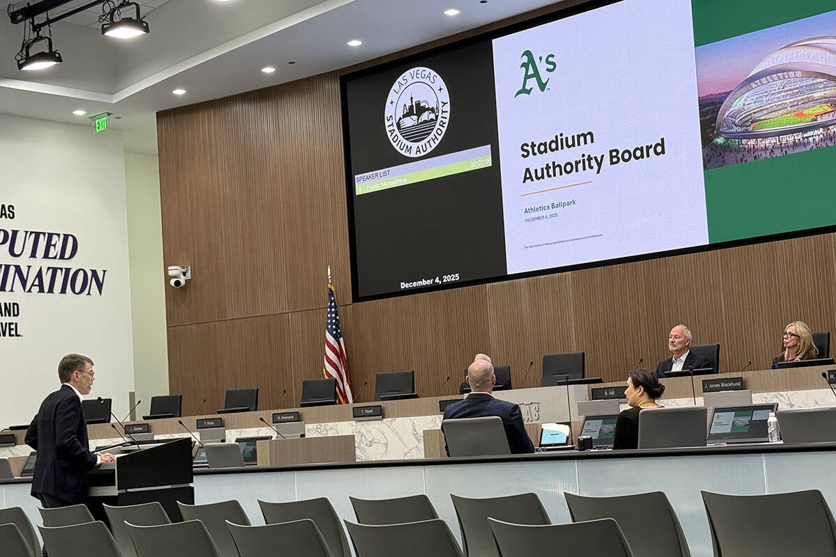 'We're on schedule and that's a good sign' A's break down Las Vegas ...