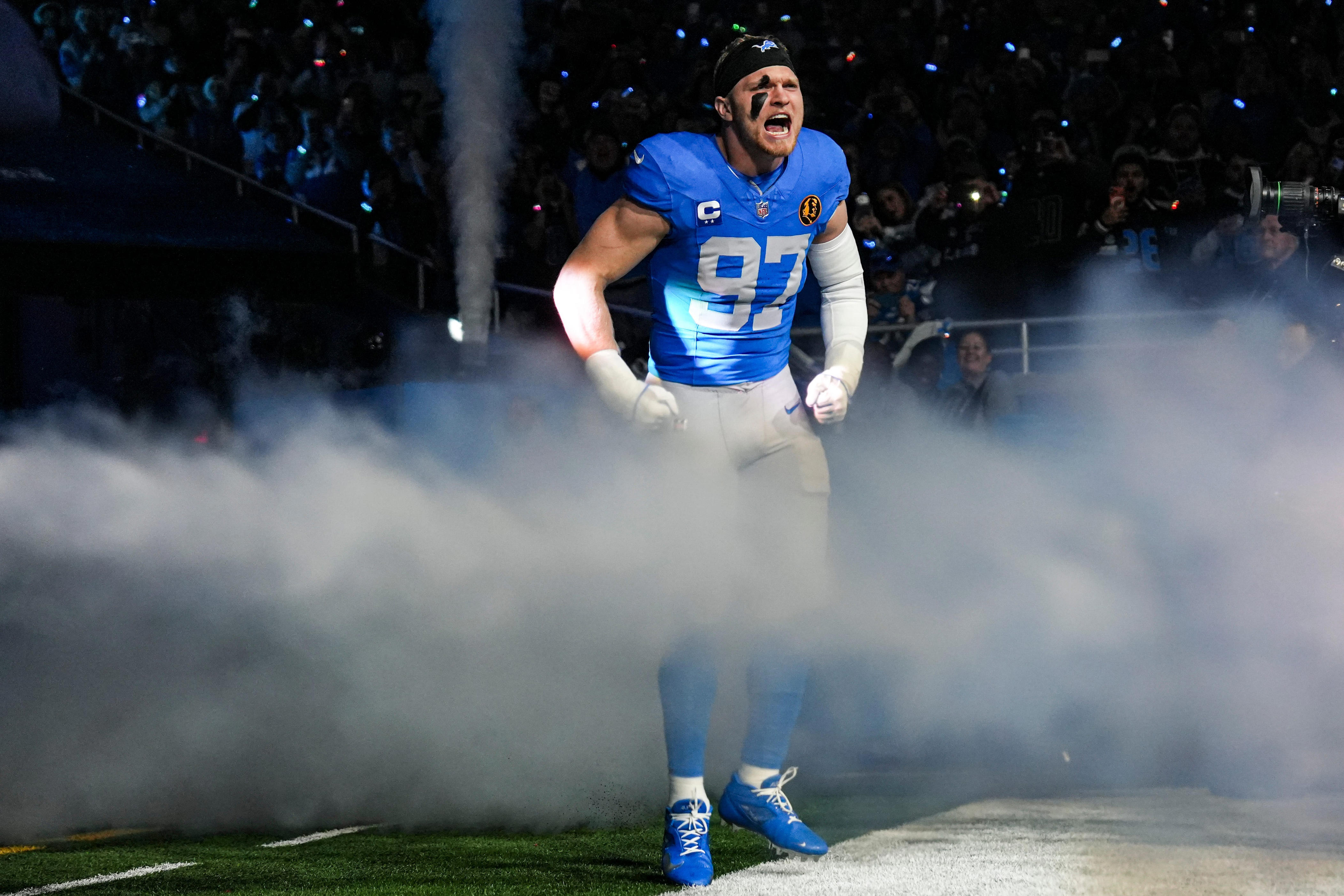 Detroit Lions' depth chart for NFL Week 14 game against Dallas Cowboys