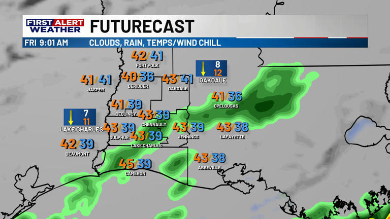First alert forecast: Cold with a few showers Friday, nicer this weekend