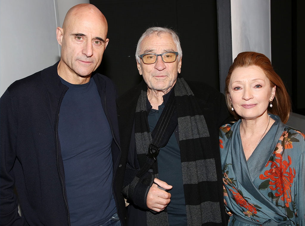 Robert De Niro steps out with arm in sling after medical procedure