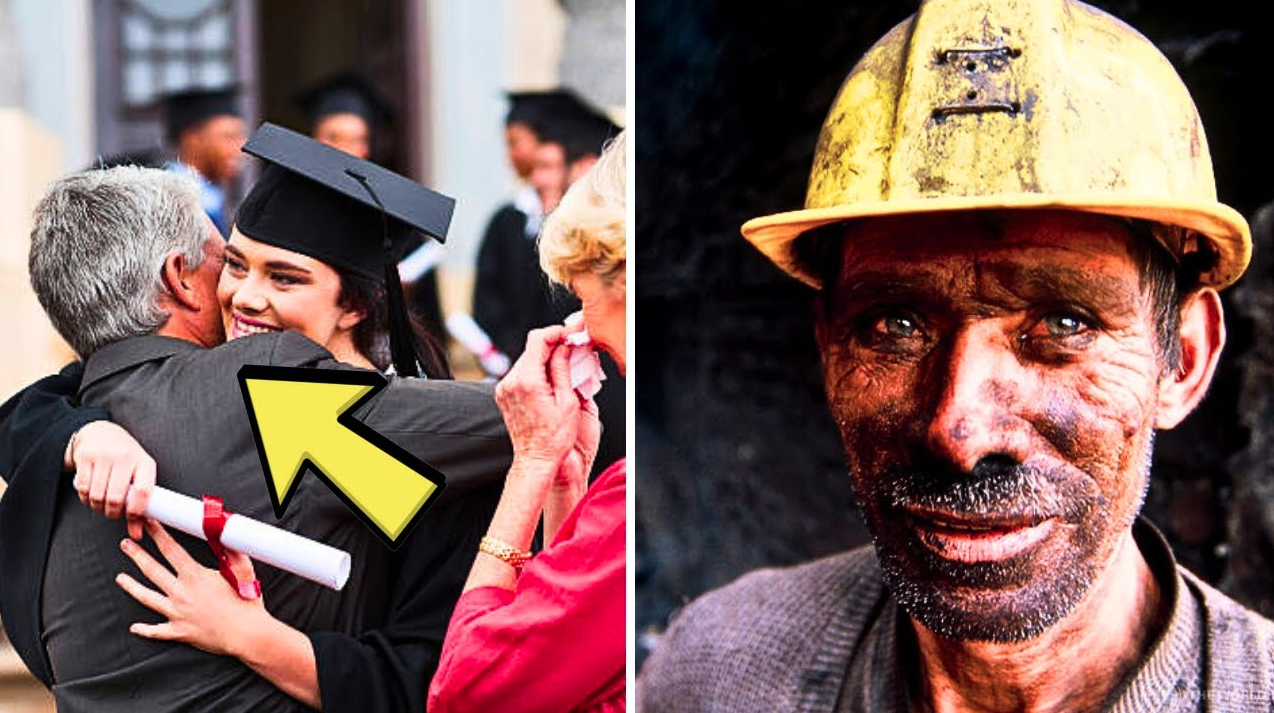 Dad kicked out of graduation – his emotional words shock everyone