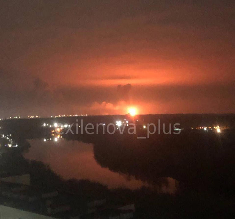 Ukraine hits Russian seaport, oil refinery in reported drone strikes