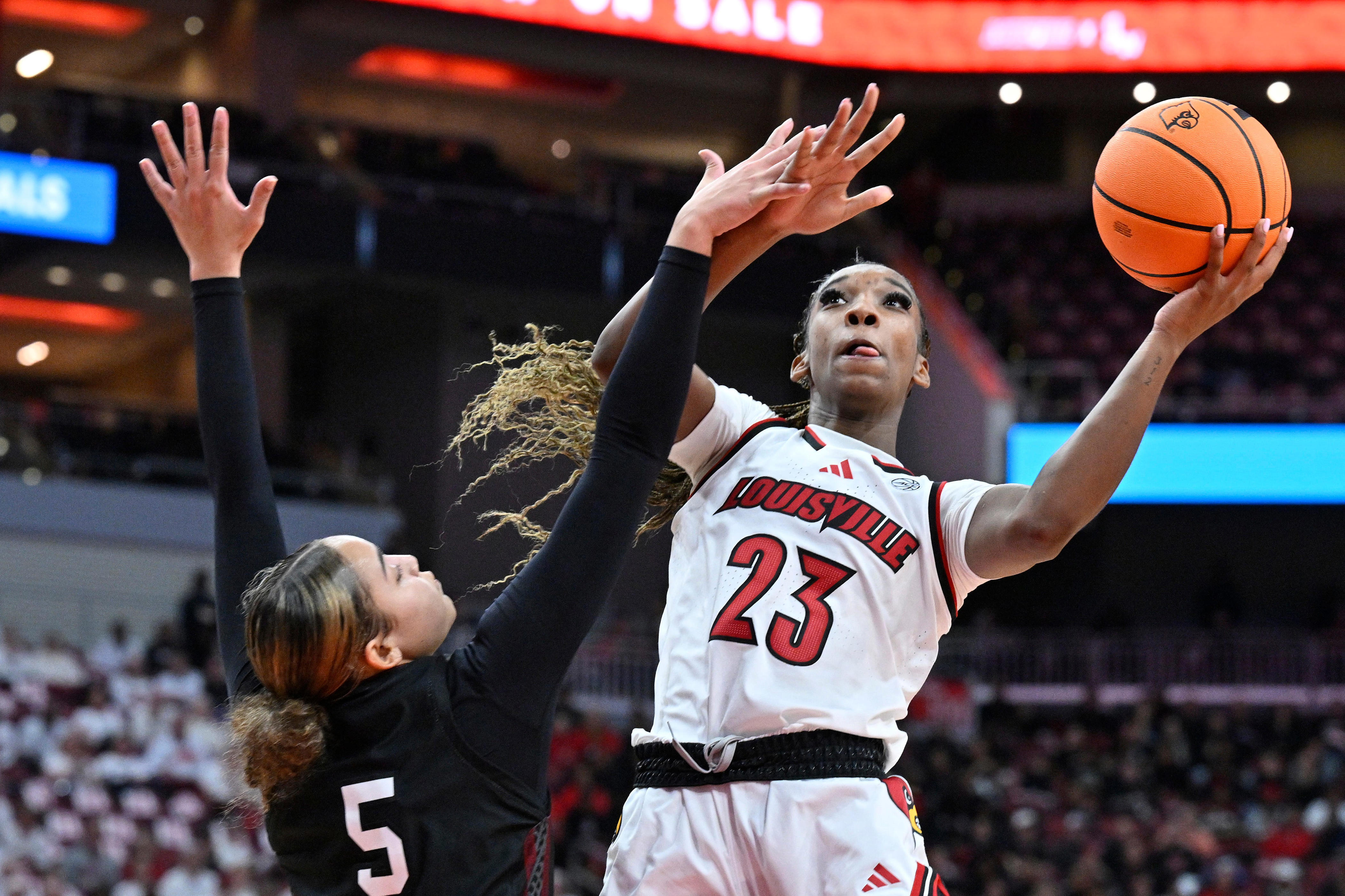 What channel is Louisville WBB game vs New Hampshire on today?