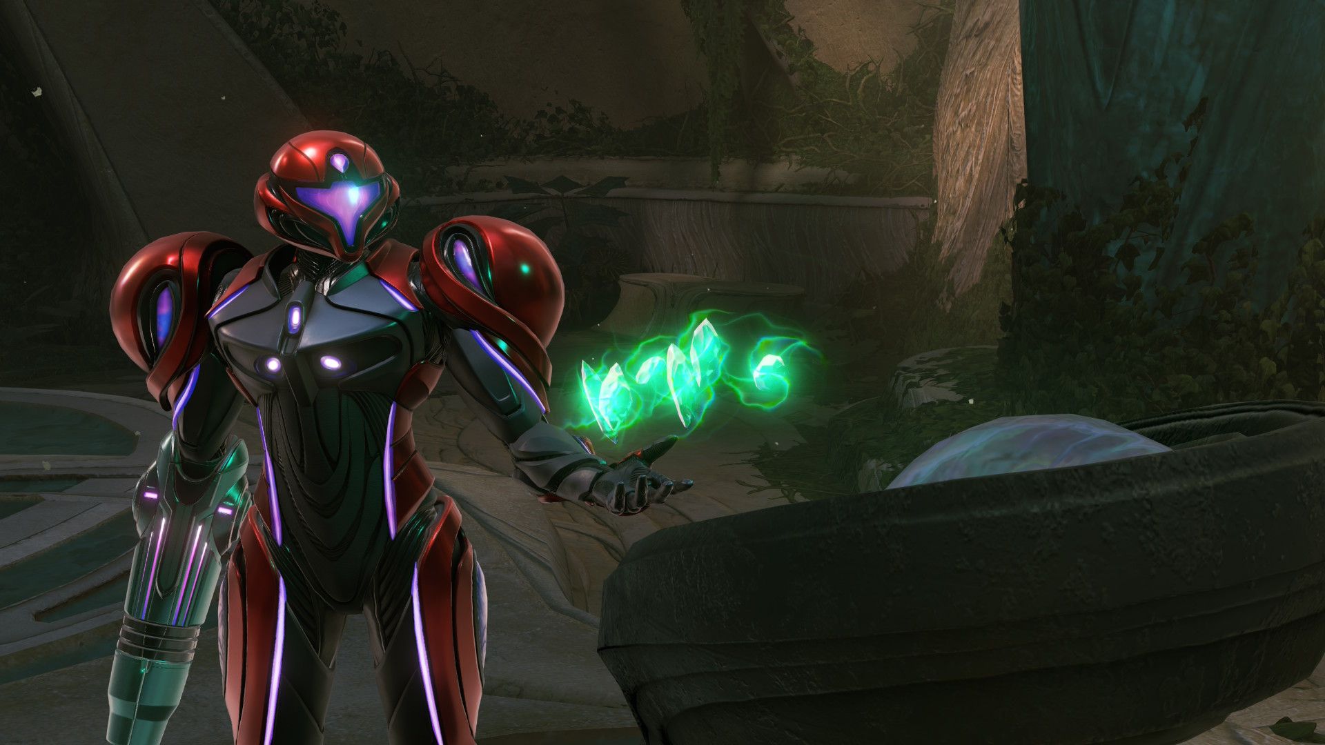 Where to find green energy crystals in Metroid Prime 4: Beyond