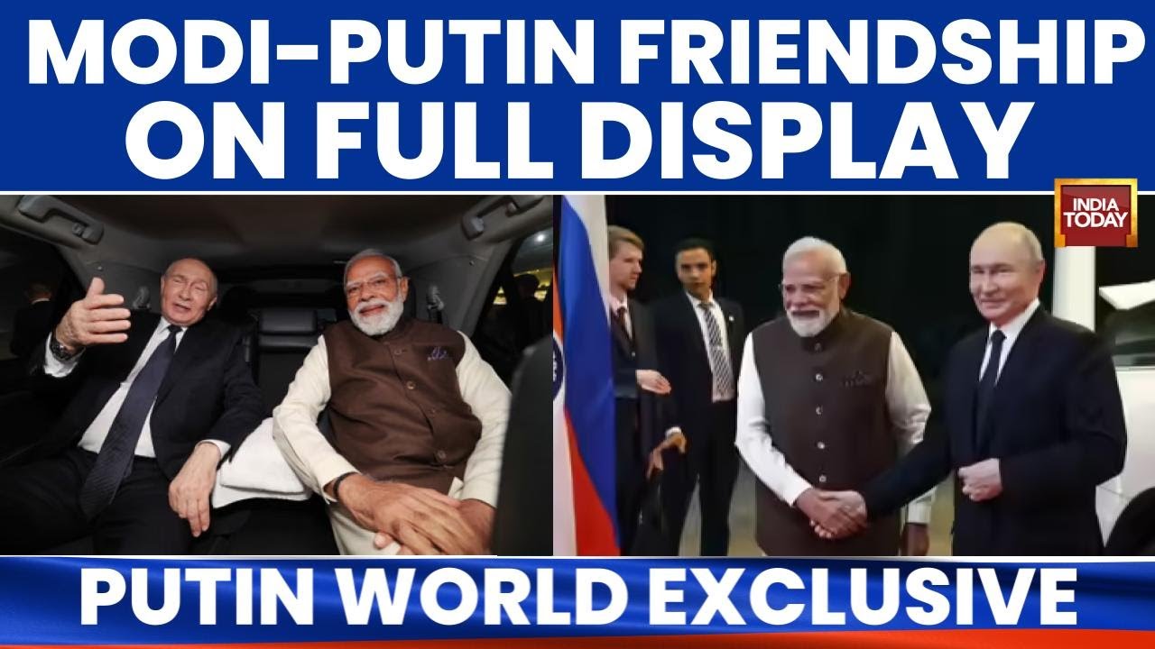 Vladimir Putin in India: PM Modi and Putin's friendship on full display ...