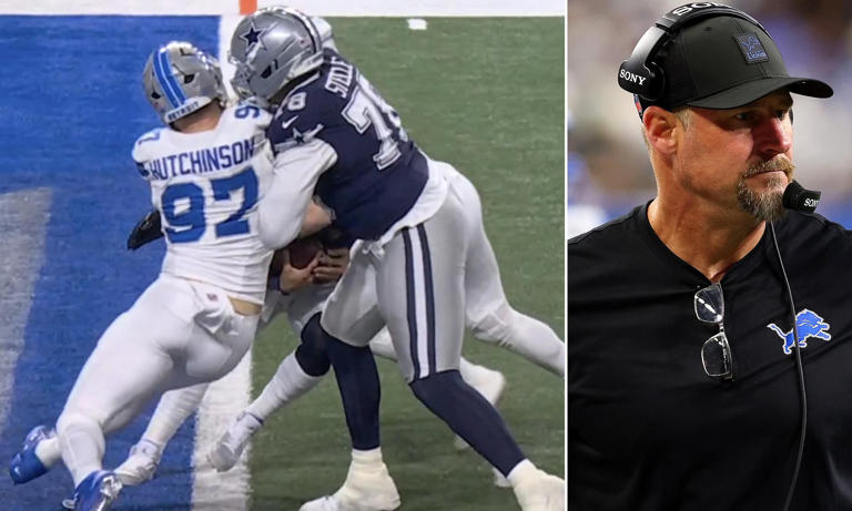 NFL rules guru explains why controversial safety call in Lions-Cowboys ...