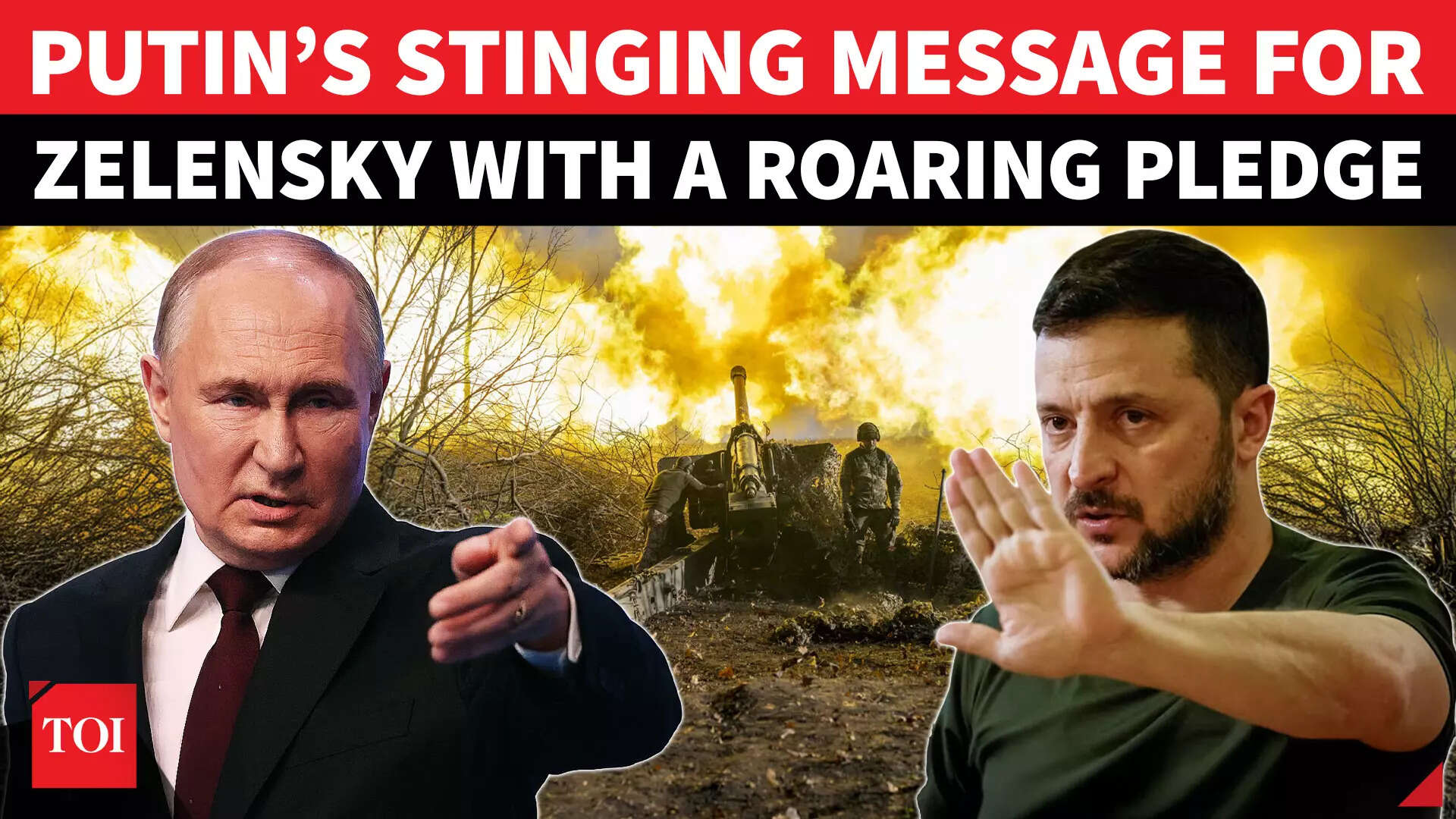 Putin accuses Zelensky of serving radical nationalist interests, calls ...