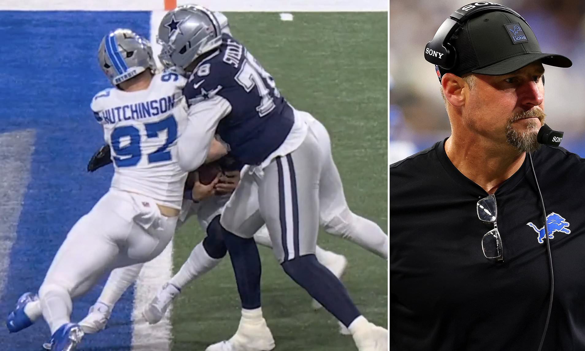 NFL rules guru explains why controversial safety call in Lions-Cowboys ...
