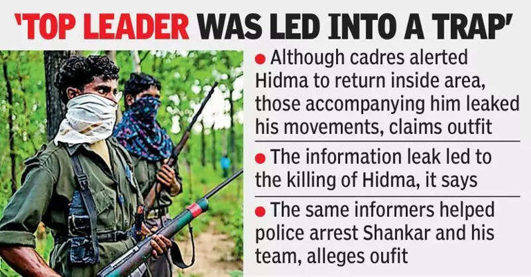 'Hidma was trapped': Maoists say contractors acted as informers ...