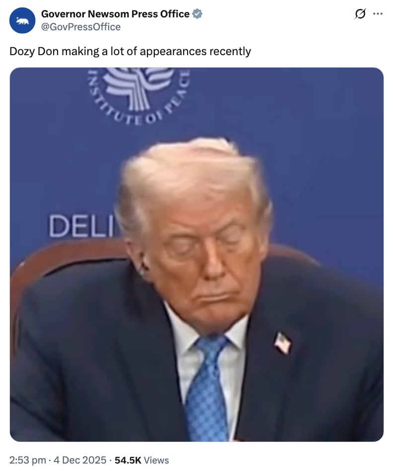 Gavin Newsom savages Trump’s Walk of Fame with mock replacement