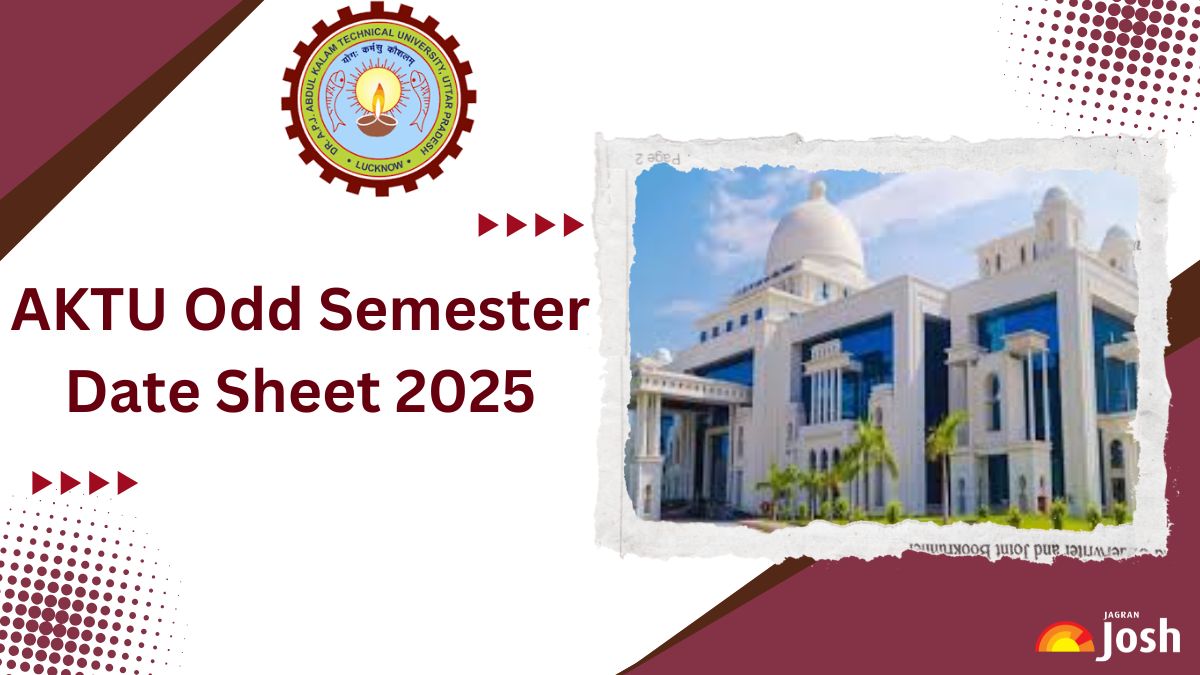 AKTU odd semester date sheet 2025 out at aktu.ac.in: Check tentative ...