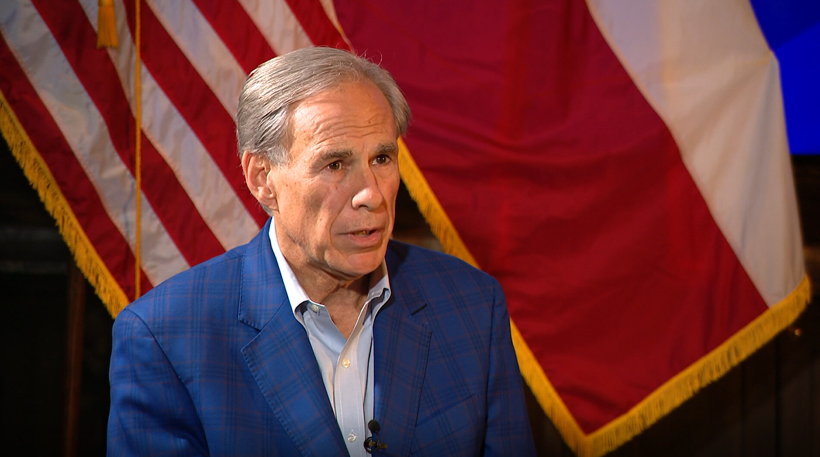 Gov. Greg Abbott discusses redistricting battle an hour before US ...