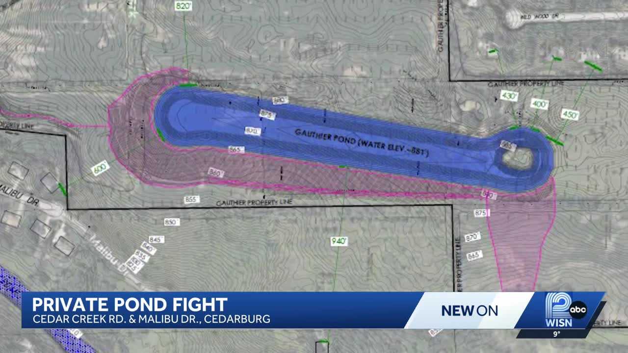 Cedarburg private pond plan could draw millions of gallons of water ...